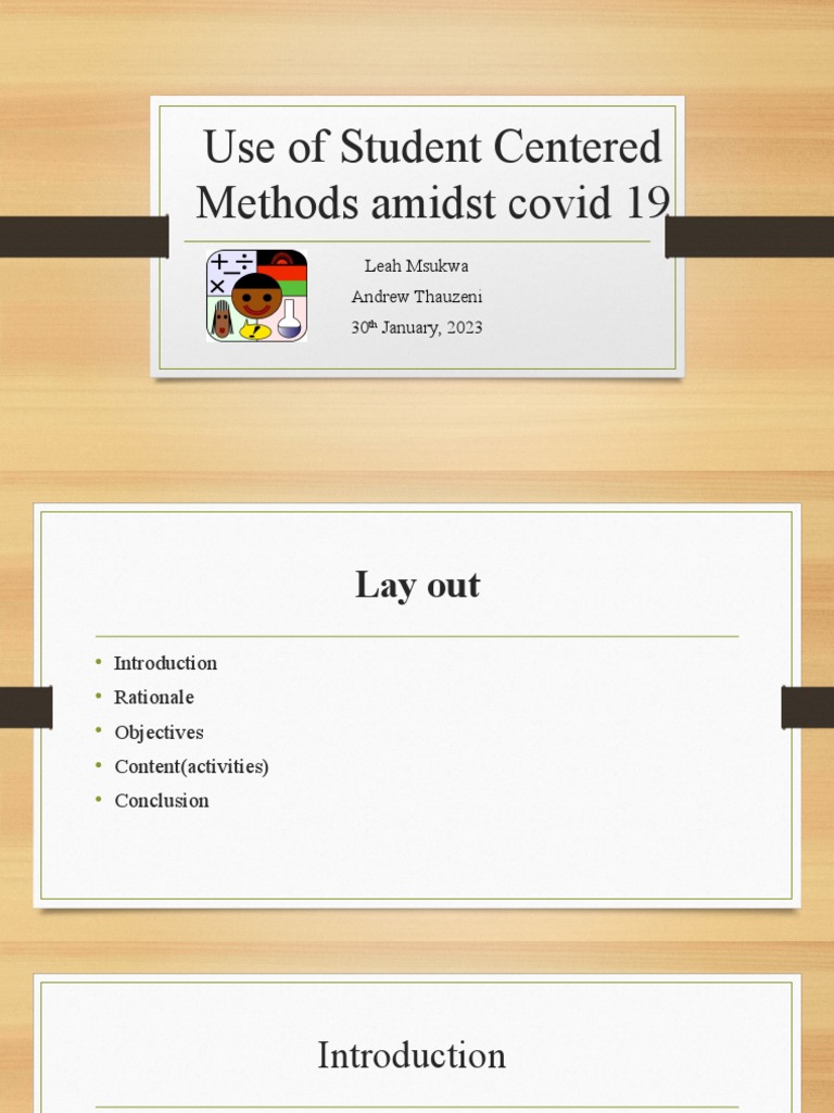 Use of Student Centered Methods | PDF | Science | Teachers