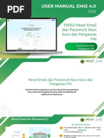 Langkah Pendaftaran EMIS 4.0 Bagi GPAI UNTUK DIRIMU | PDF