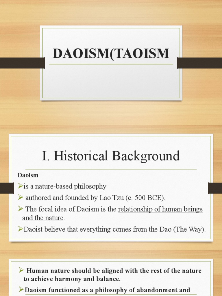 Daoism (Taoism) | PDF
