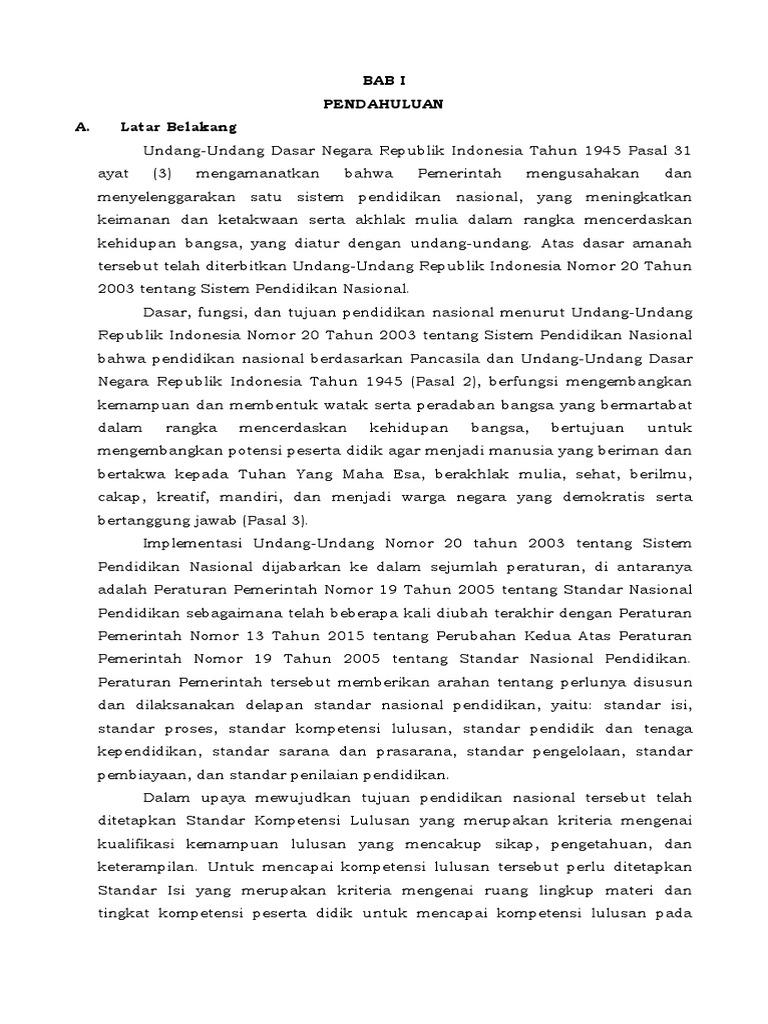 (Datadikdasmen - Com) 3. KTSP BAB 1 | PDF