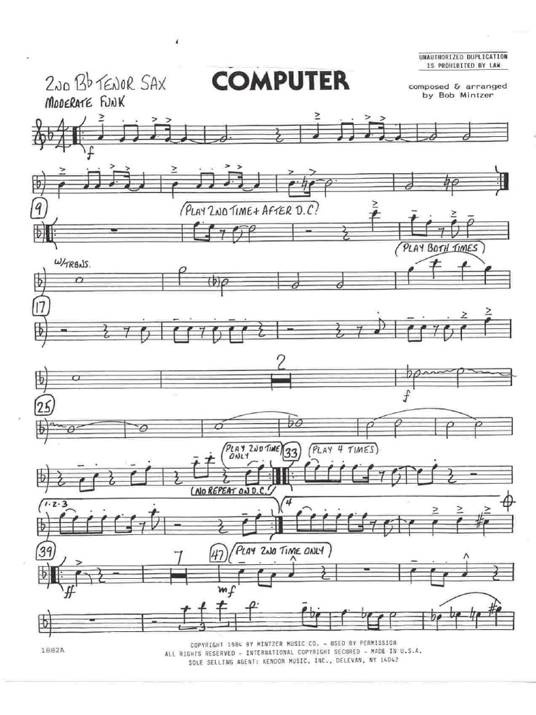 Computer 13 Horns | PDF