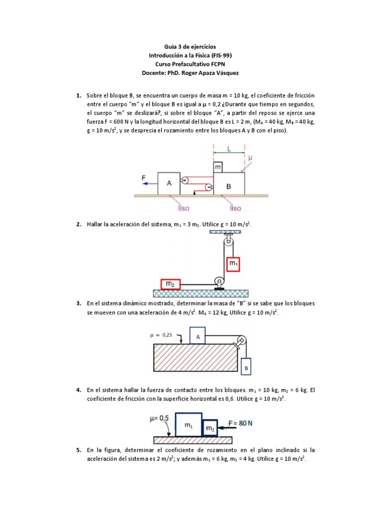 Guia de Ejercicios 3 | PDF