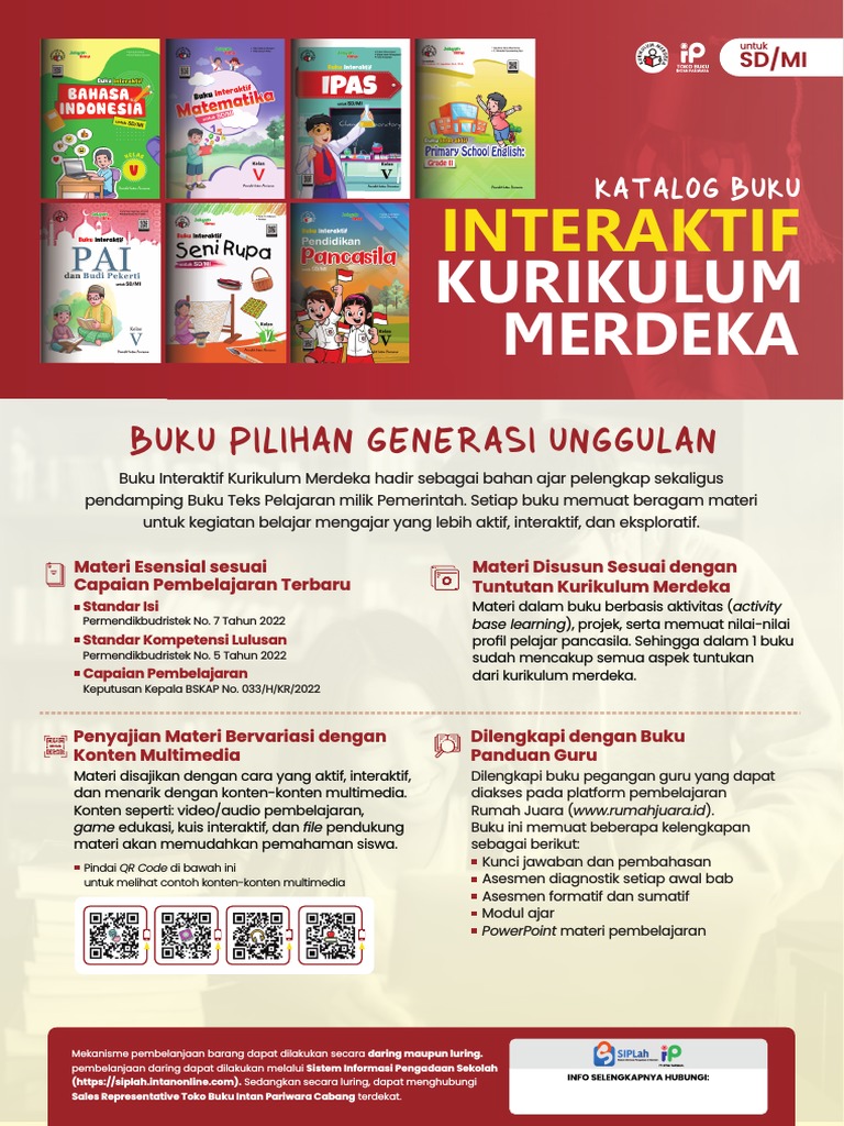 SD - Katalog Buku Interaktif 2023 | PDF