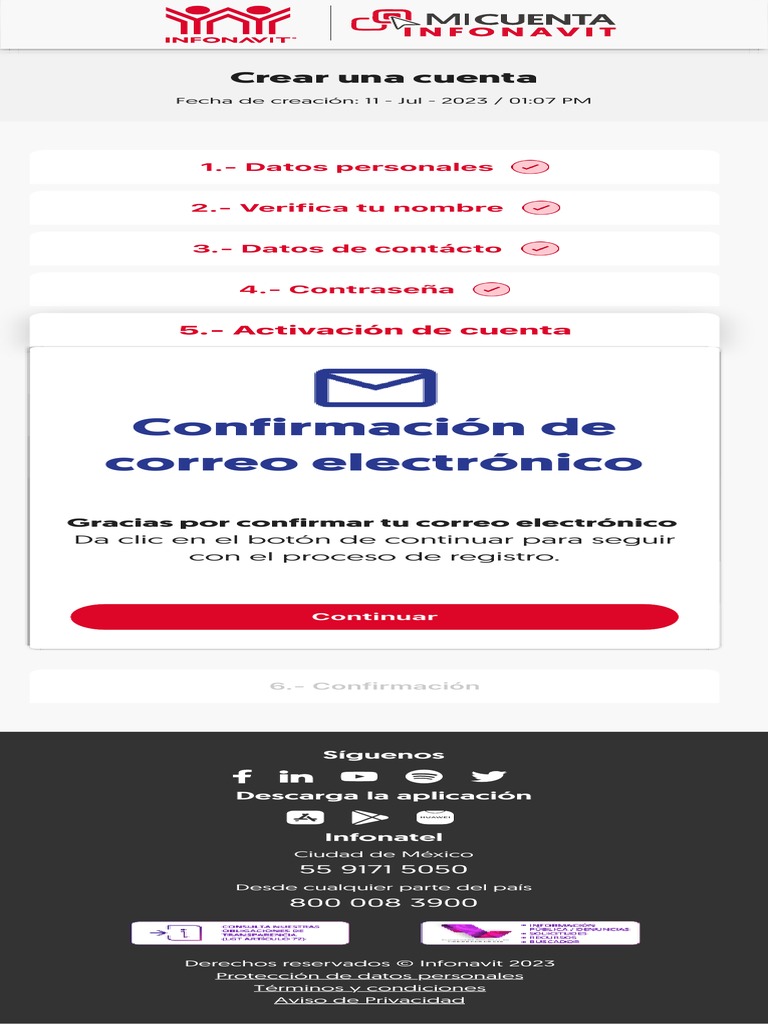 Mi Cuenta Infonavit | PDF