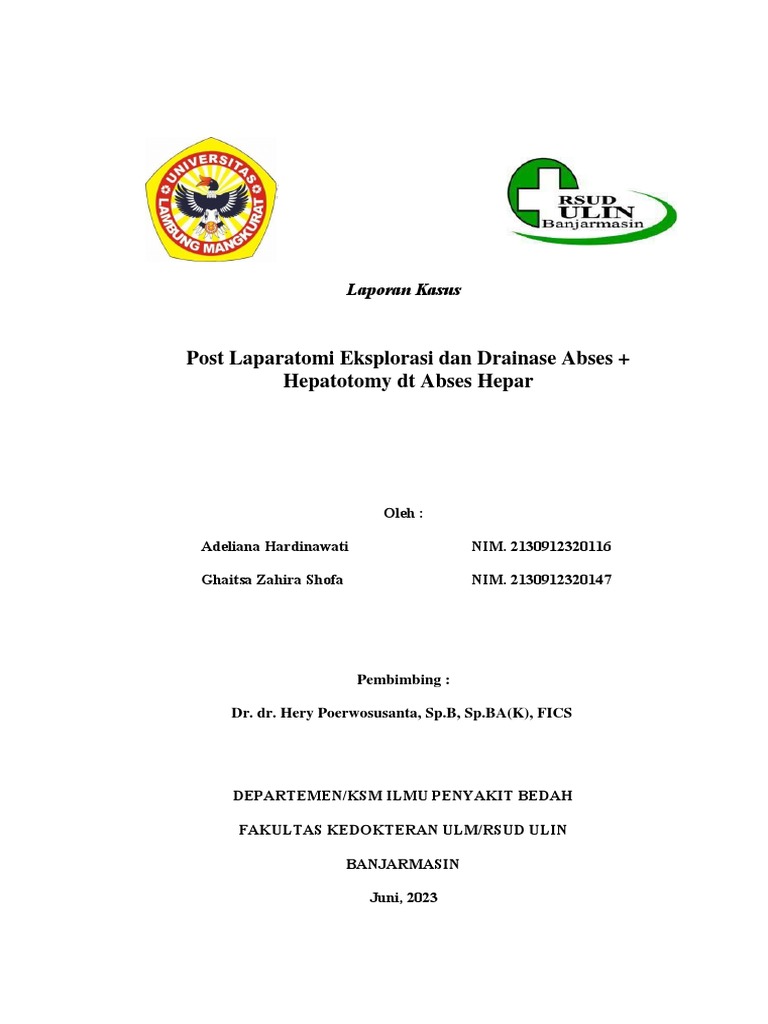 Laporan Kasus Bedah | PDF