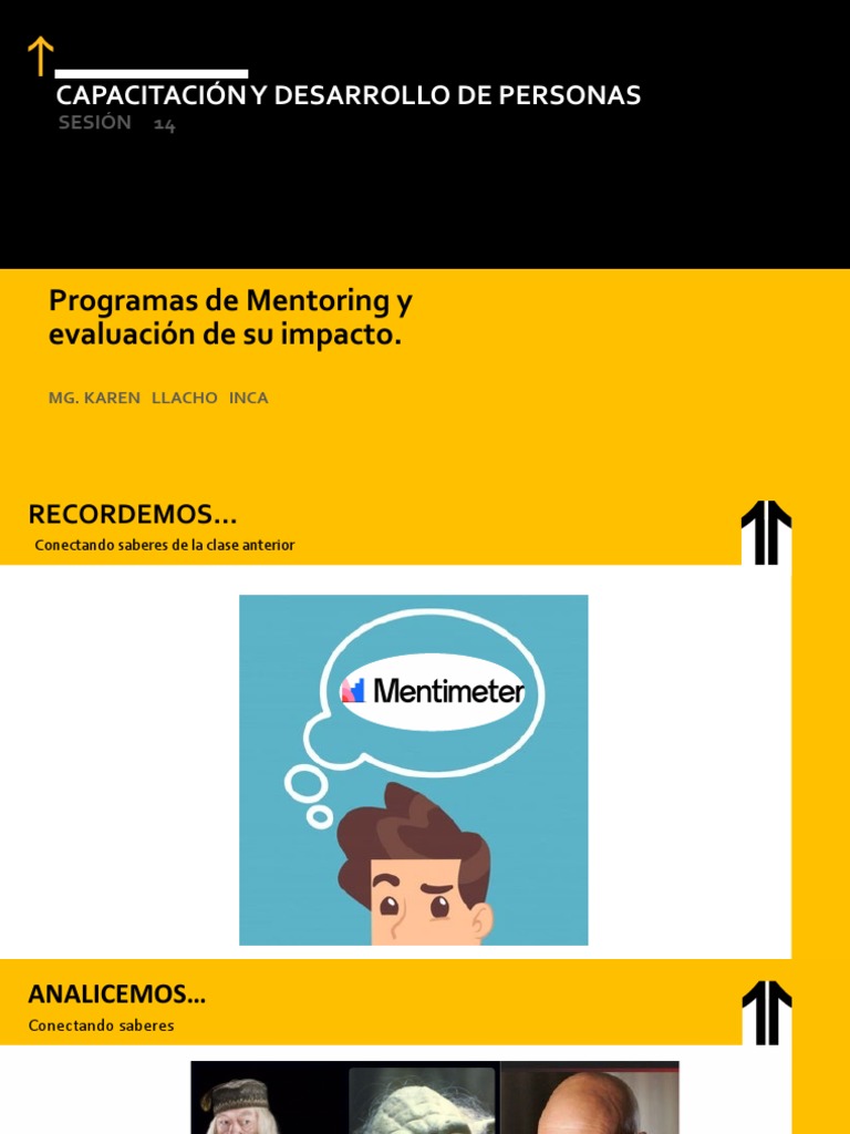 S11 - Programas de Mentoring y Evaluación de Su Impacto | PDF | Aprendizaje | Cognición