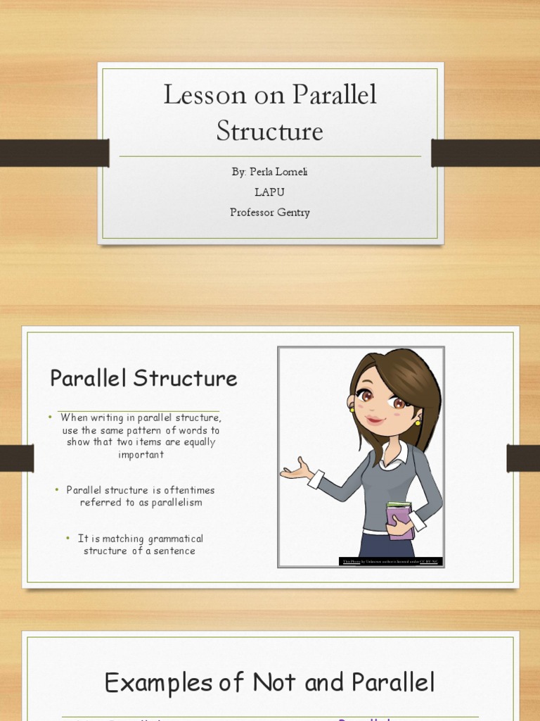 Understanding Parallel Structure | PDF | General Fiction