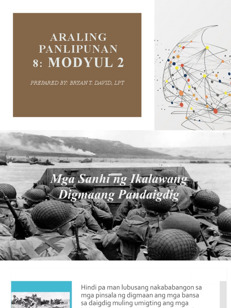 Ap8 Aralin1 Mga Sanhi Bunga Wwii Module2 | PDF