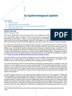 Weekly Epi Update PDF | PDF
