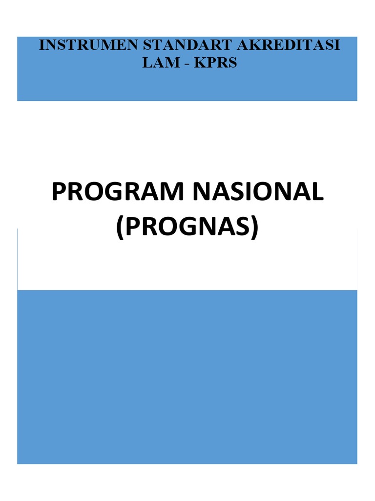 Instrumen Prognas | PDF