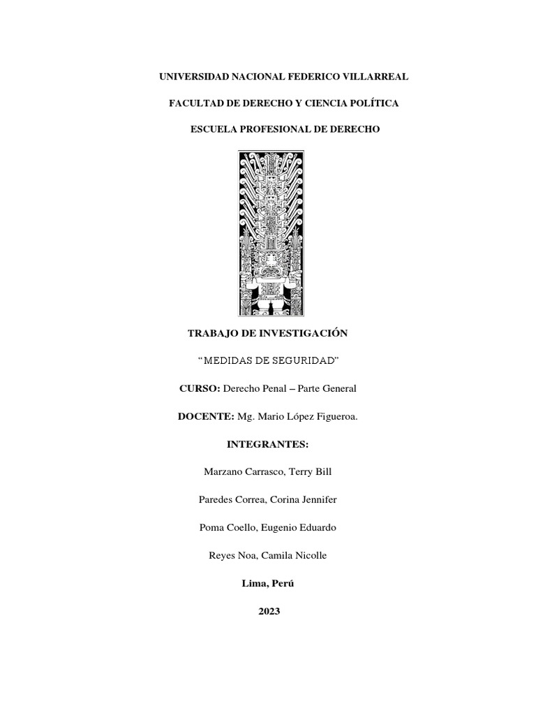 Medidas De Seguridad Derecho Penal Pdf 7440