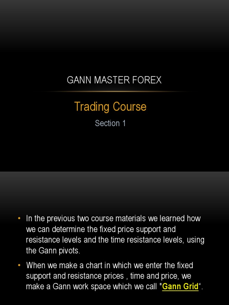 Gann Master Forex Course 13 | PDF | Foreign Exchange Market | Private ...