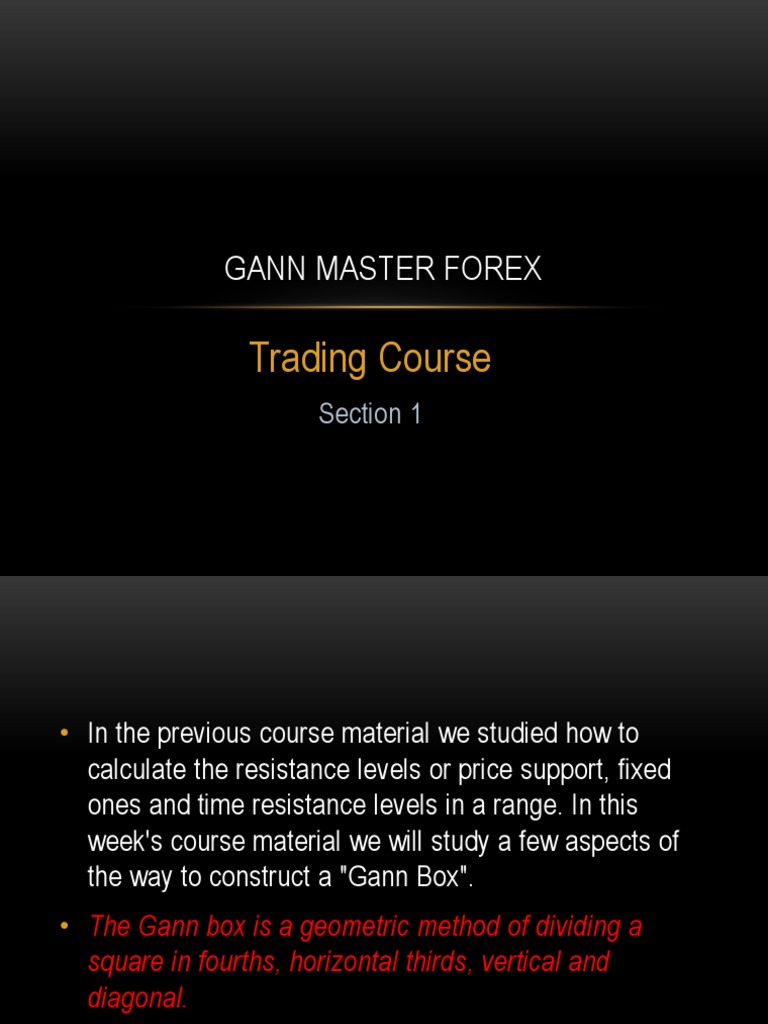 Gann Box Construction Guide | PDF