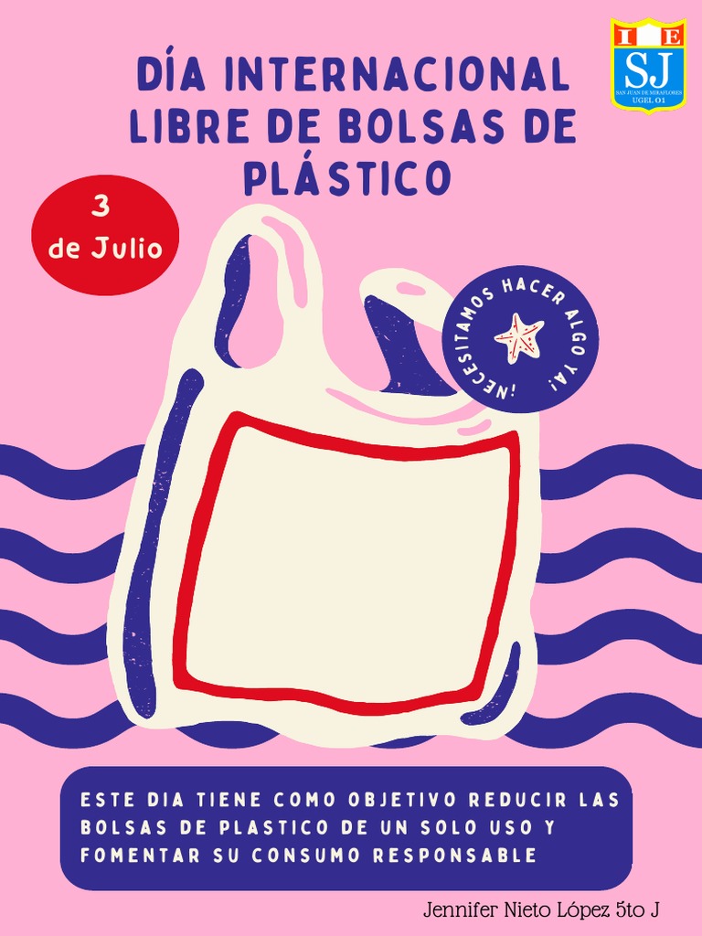 Día Internacional Libre de Bolsas de Plástico | PDF