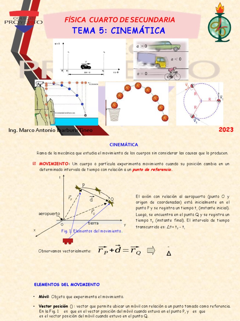 F4S 5 Cinematica Mru | PDF