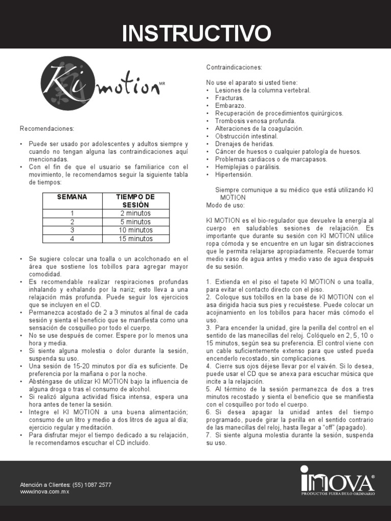 Ki Motion | PDF | Medicina CLINICA | Especialidades Medicas