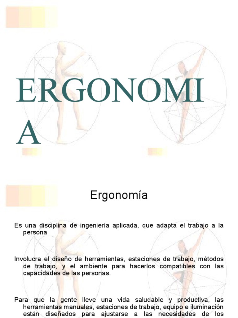 Ergonomia | PDF