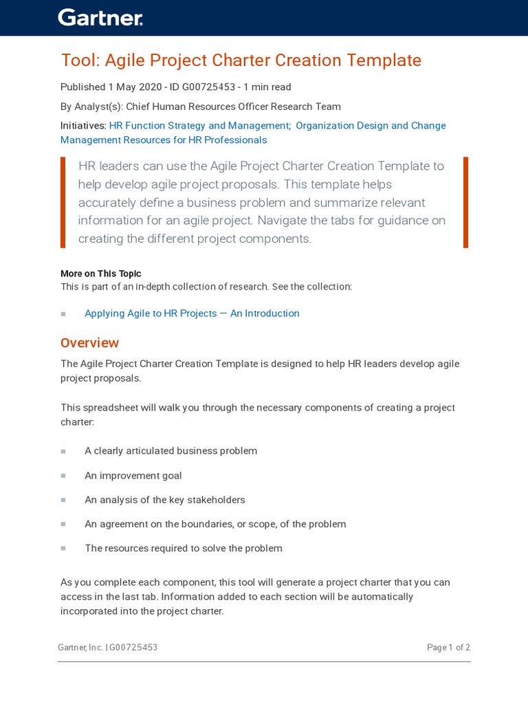 Tool Agile Project 725453 NDX | PDF