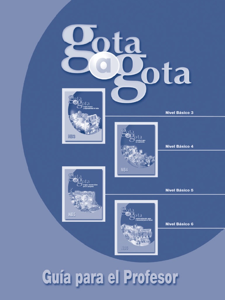 Gota A Gota AGUA | PDF | Aprendizaje | Enseñando
