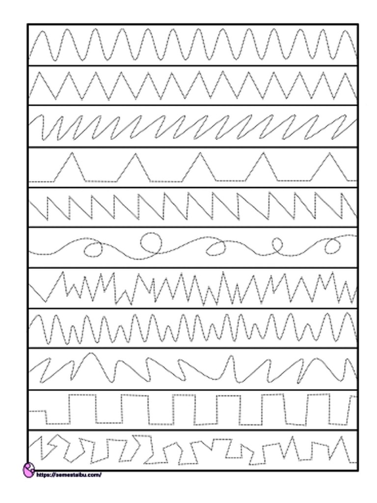 Menebalkan Aneka Garis | PDF