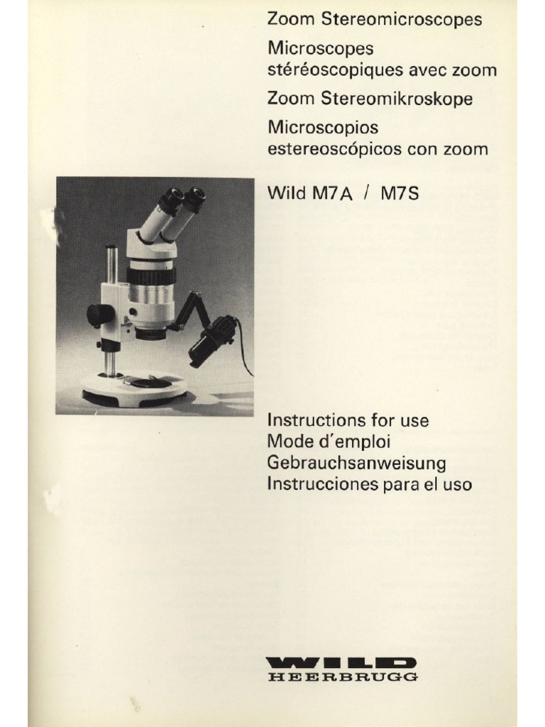 Wild Heerbrugg M7A Manual | PDF