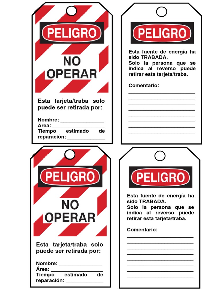 Tarjetas de Bloqueo | PDF