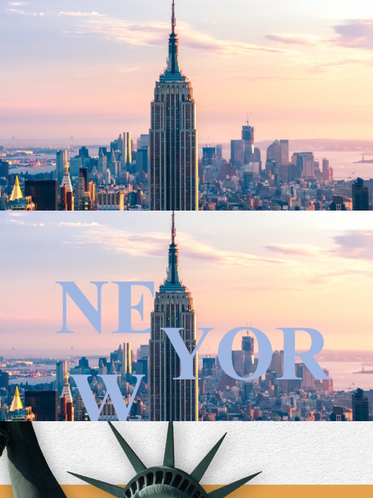 New York City Presentation Template | PDF