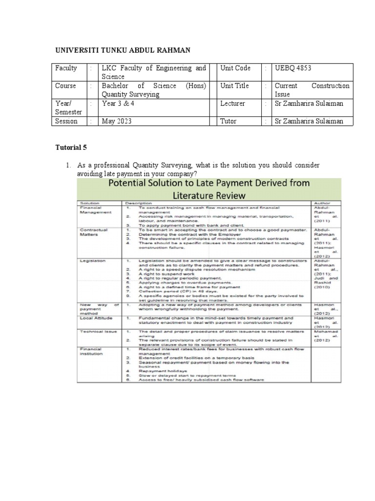 CCI Tutorial 1 | PDF