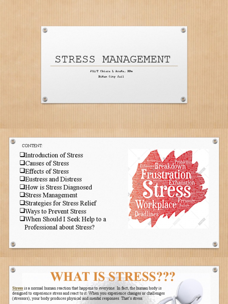 Stress Management | PDF