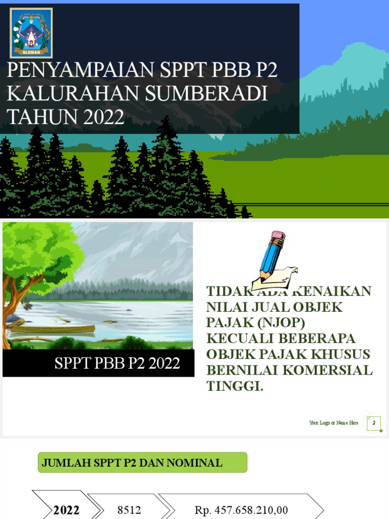 Penyampaian SPPT PBB p2 2022 | PDF