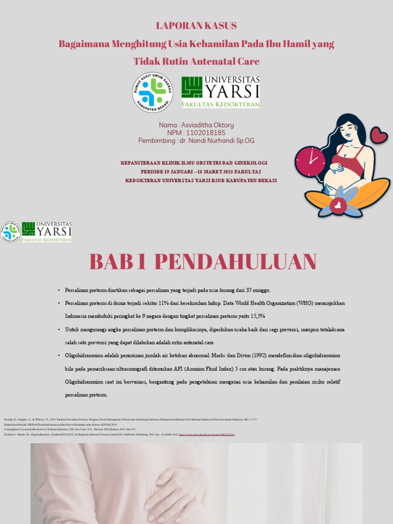 Cara Menghitung Usia Kehamilan | PDF | Sains & Matematika