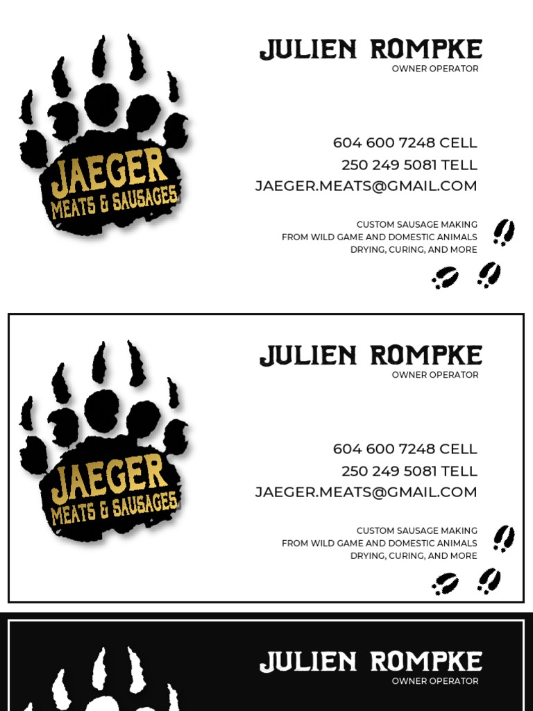 Jaeger Card Wip | PDF