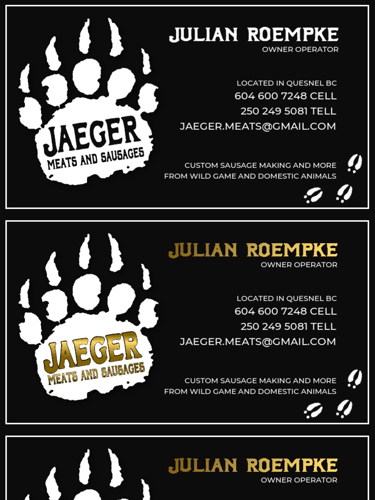 Jaeger Card 034 | PDF