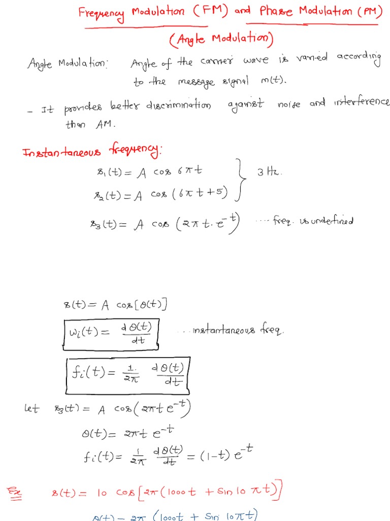 Frequency Modulation | PDF