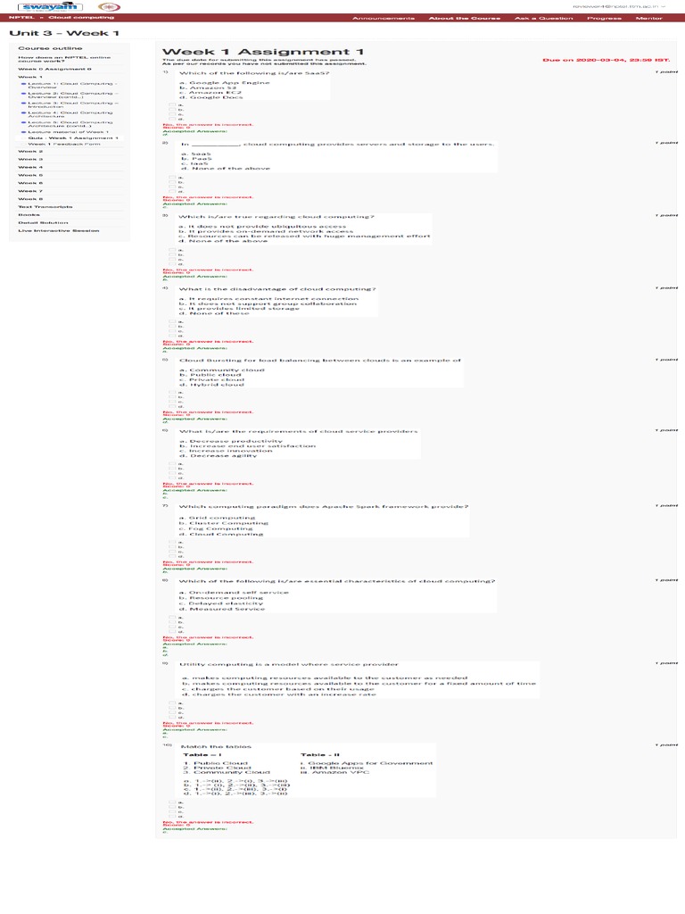 Cloud Computing Week 1 | PDF