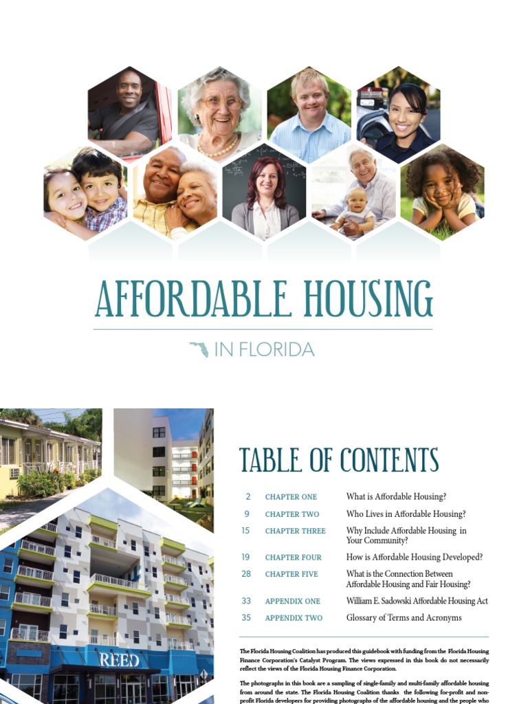 Affordable Housing in Florida Book WEB | PDF | Affordable Housing ...