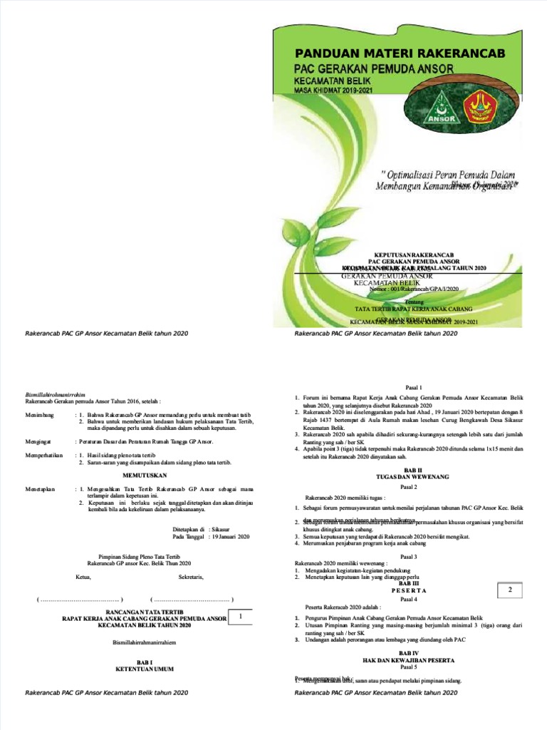 PDF Draft Proker Compress | PDF