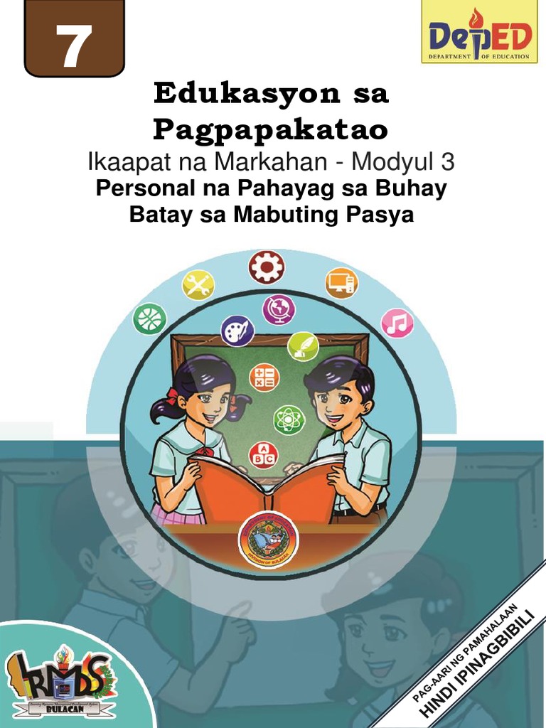 EsP 7, Q4 Week 2, Melc 14.4 Mod 3 Personal Na Pahayag Batay Sa Mabuting Pasya - AFGBMTS | PDF