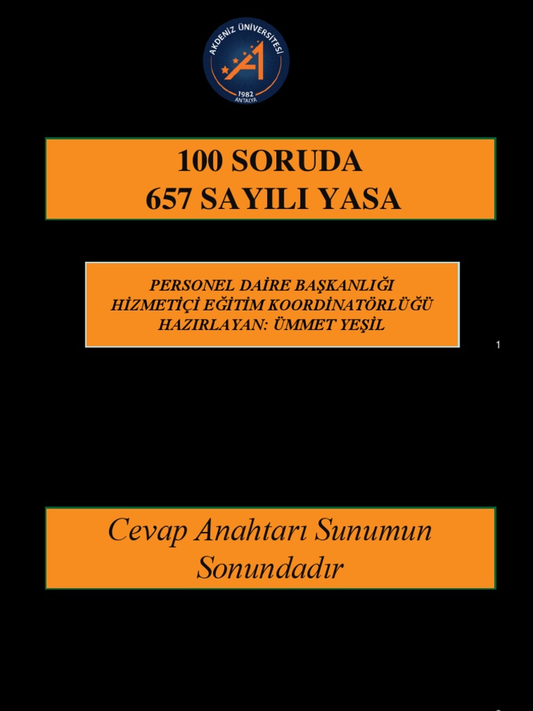 100 Soruda 657 | PDF
