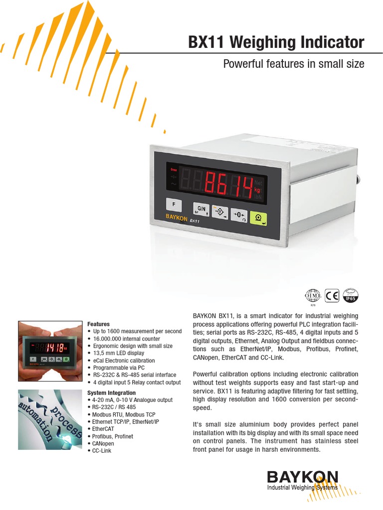 BX11 Manual | PDF | Analog To Digital Converter | Calibration
