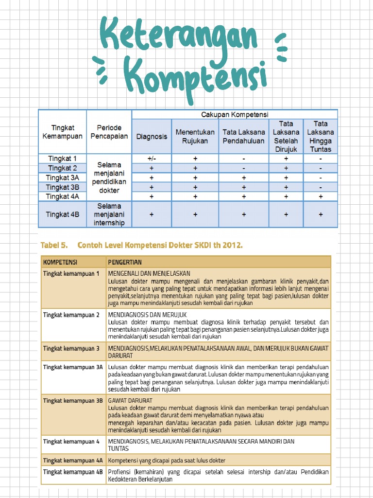 Keterangan Kompetensi Skdi | PDF