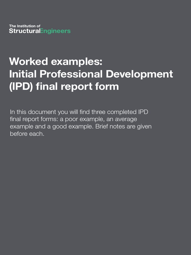 Form Ipd Examples 20190522 | PDF