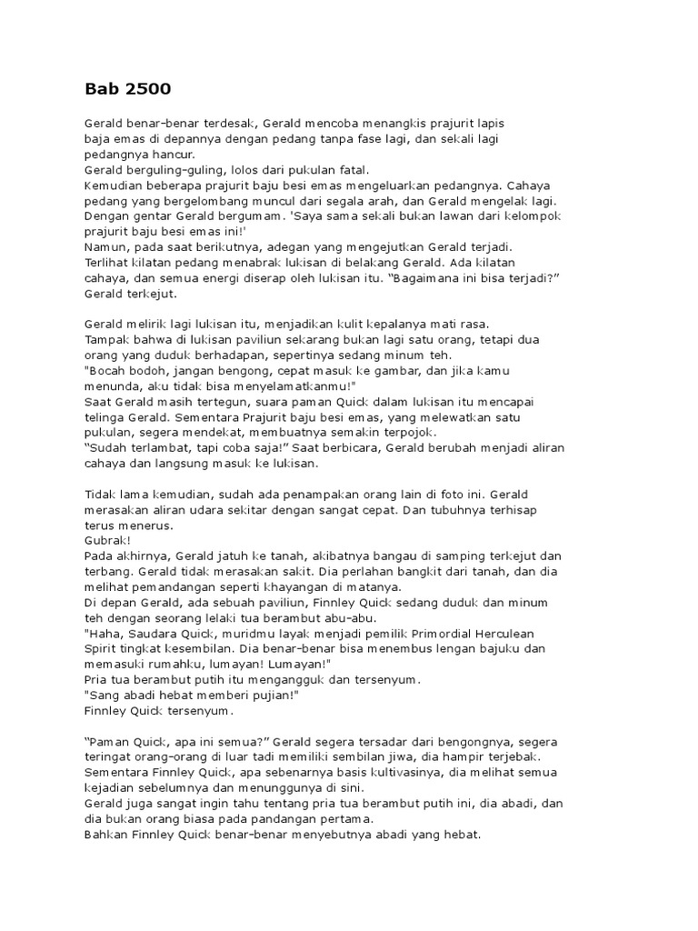 Novel Gerald 2500-2504 | PDF