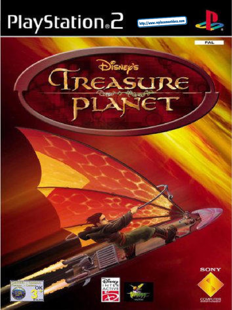 Disneys Treasure Planet - Manual - PS2 | PDF | Play Station | Epilepsy