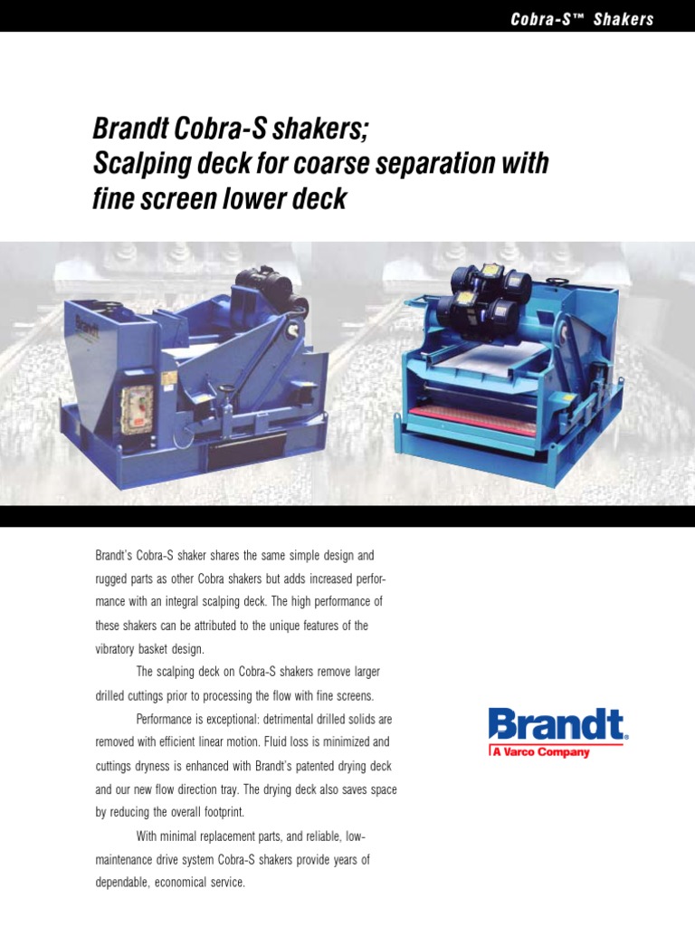 Cobra S Shakers | PDF