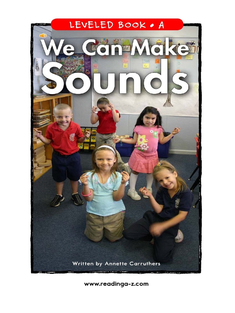 We Can Make Sounds | PDF
