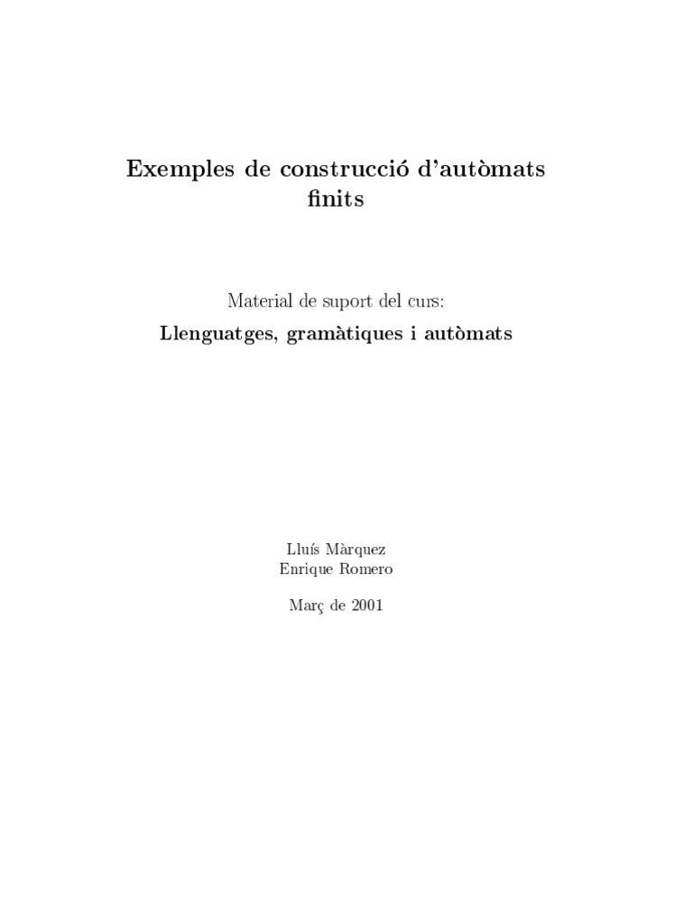 Exemple Sfa | PDF