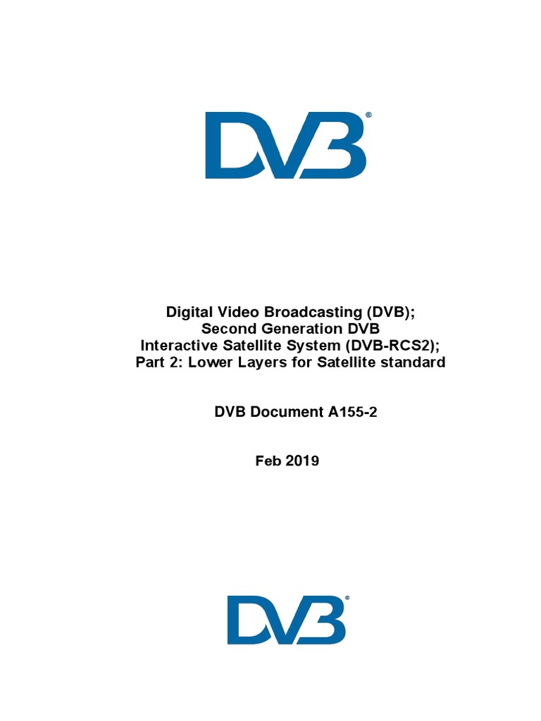 dvb-rcs2 Lower Layers Satellite v1 3 1 Update | PDF
