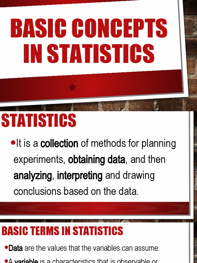 Basic-Concepts-in-Statistics | PDF
