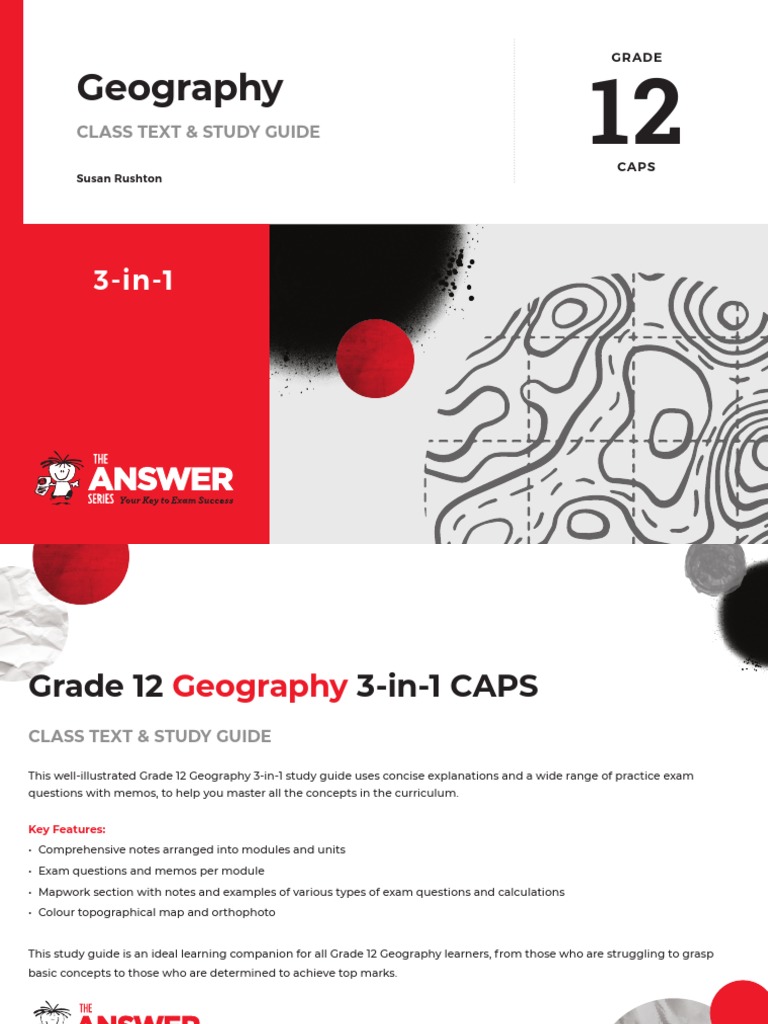 GR 12 Geography 3 in 1 Extracts | PDF | Tropical Cyclones | Cyclone